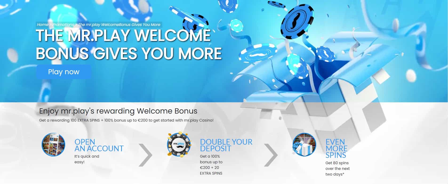 Mr. Play Review | 100% up to SGD150 | SafeCasinos.Asia